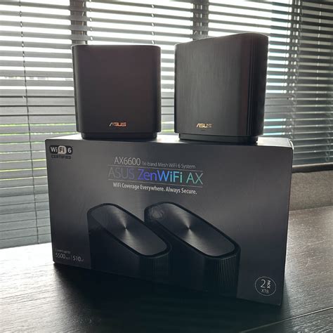 Asus Zenwifi Ax Xt Wi Fi Mesh System Charcoal Computers Tech Parts Accessories
