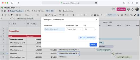 Dependencies In Gantt Charts Project Task Relationships