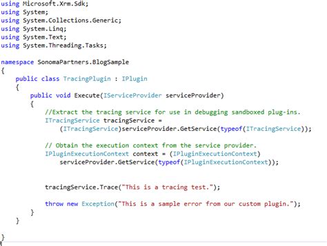 Microsoft Dynamics Crm Online Plugin Trace Log Pavan Kumars Blog
