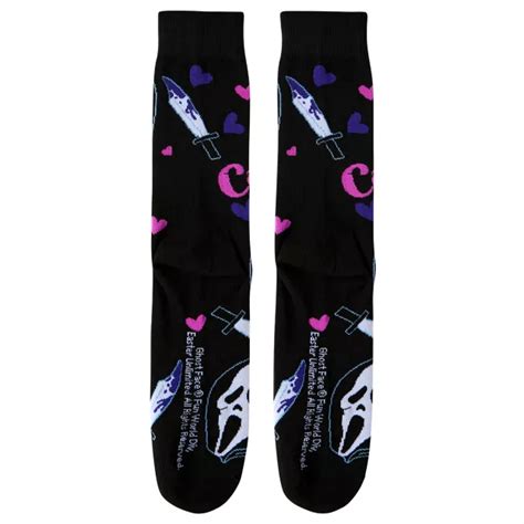 Ghost Face Crew Socks 2 Pack