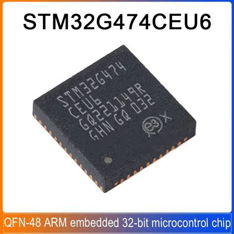 Stm32g474ceu6 Qfp 48 Stm32g474 Stm32g Stm32 Arm Cortex M4 Mcu 170mhz 512 Kb Flash 32 Bit