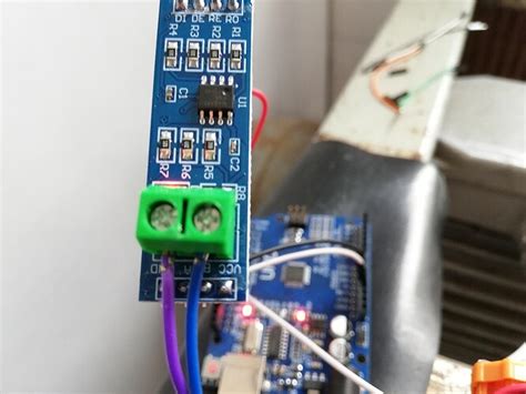 Unable To Communicate With Arduino Uno Using Rs 485 To Ttl Module Networking Protocols And