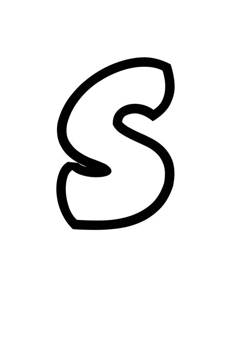 Free Printable Bubble Letter Alphabet Stencils Freebie Finding Mom