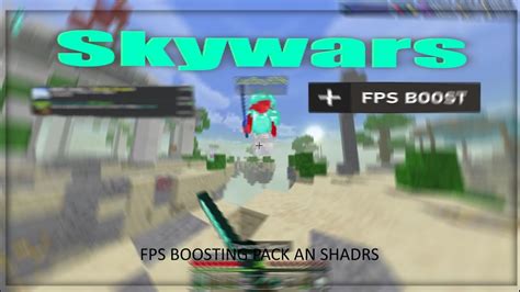 Mcpe Hive Skywars Fps Boosting Packs Youtube