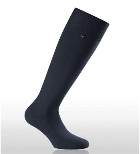 Rohner Mens London Knee High Socks Cashmere Mix Business Socks Long