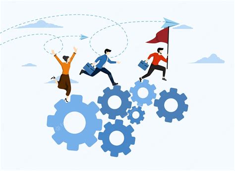 Premium Vector Organizational Efficiency Enterprise System And