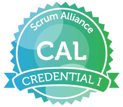 Download Scrum Alliance C A L Credential Badge