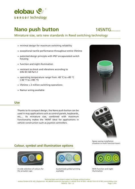 Nano Push Button