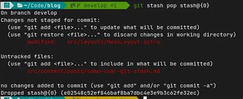 Qué es git stash