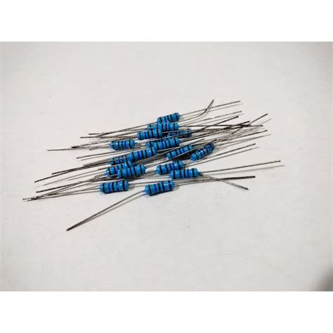 Jual Resistor Biru Metal Film Ukuran 5k6 Ohm 1 2w Ds Shopee Indonesia