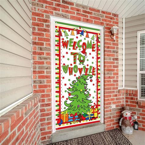 Whoville Christmas Door Cover For Christmas Party Chile Ubuy