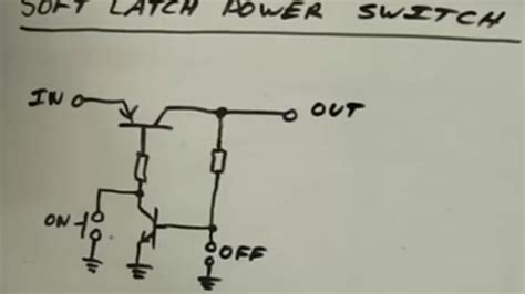 Soft Latch Power Switch Circuit Circuit Diagram