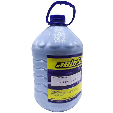 Shampoo Para Limpeza A Seco Clean Express 5 Litros AUTOSHINE 14001