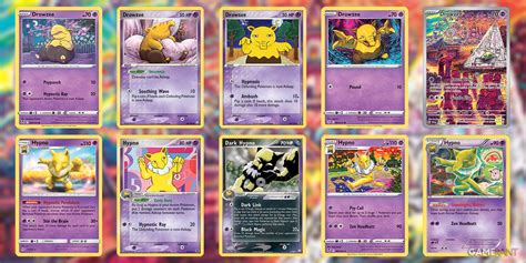 Pokemon Tcg The Best Drowzee And Hypno Cards