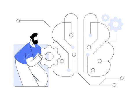 Premium Vector Artificial Intelligence Abstract Concept Vector