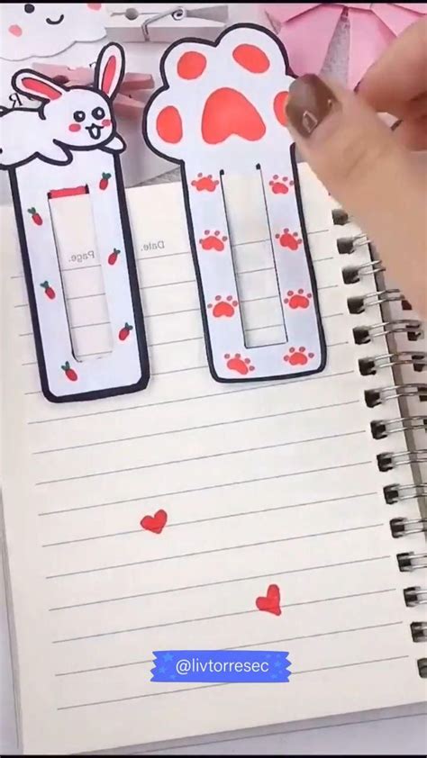 DIY CREATIVE By Livtorresec Video Como Hacer Separadores Manualidades Faciles Y