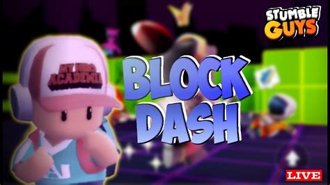 Stumble Guys Live Inw Server Block Dash Endless World Record Youtube