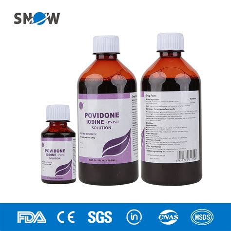 Health Scrub Care Povidone Iodine Pvp Solution For Topical Disinfectant