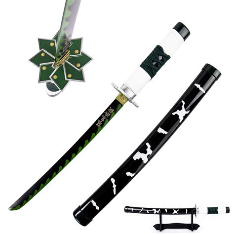Anime Demon Slayer Cosplay Prop Sanemi Shinazugawa Toy Katana Sword