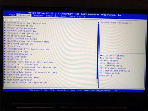 Solved Razer Blade Pro 17 2019 Bios Hidden Menu Gone After Install