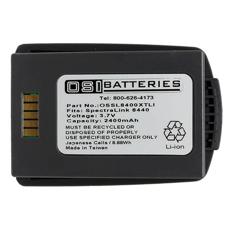 Polycom Spectralink 8440 Battery 37v 2400mah Li Ion Osi Batteries