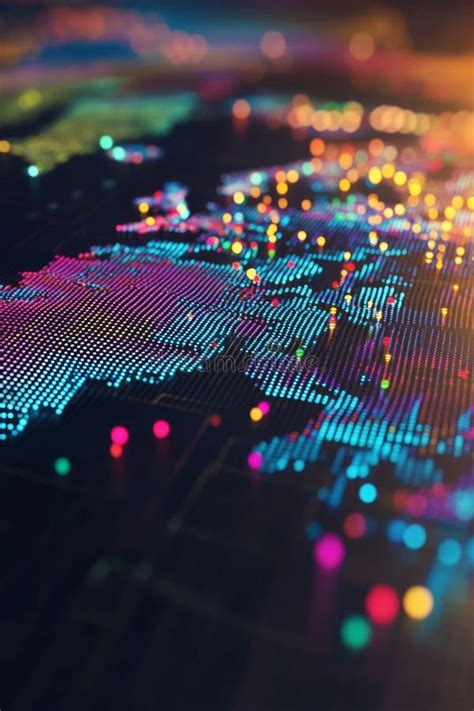 Cybernetic Shopping Data Visualization Stock Illustration Illustration Of Behavior Consumer