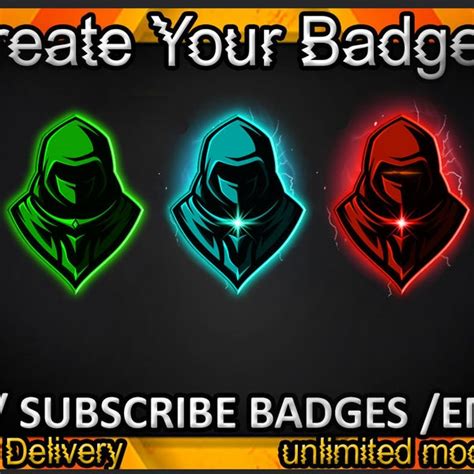 Assassin Emotes Twitch Etsy
