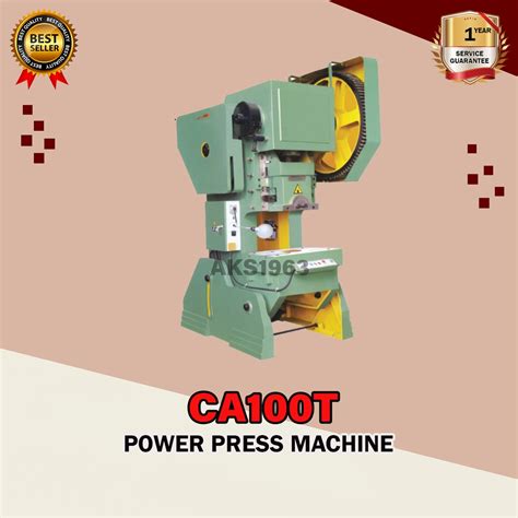 Jual Mesin Pon 100 Ton Power Press Machine CA100T Shopee Indonesia