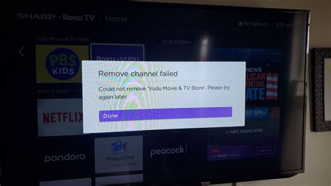 Solved Cant Remove Roku Vudu Store Vudu Movie And Tv Stor Roku
