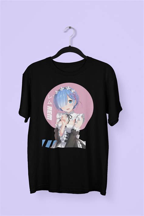 Rem Re Zero Sweatshirt Re Zero Anime Character Hoodie Etsy