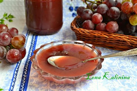 Джем из винограда: 7 фото в рецепте