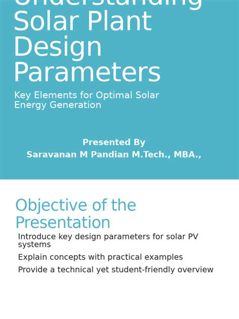 Understanding Solar Plant Design Parameterssolar Irradiance Tilt Angle Azimuth Efficiency