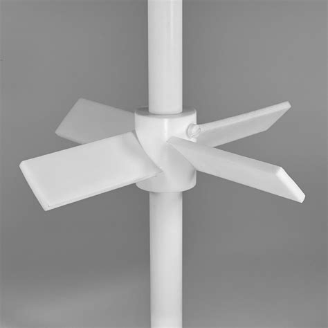 Axial Flow Ptfe Agitator Four Blade 25 4mm And 30mm Scientific Machine