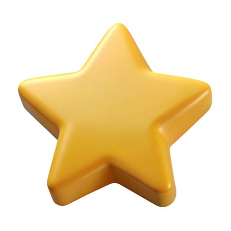 Serene Inspired Five Pointed Star With Rounded Corners Flat Color Crisp Edges Minimal Design