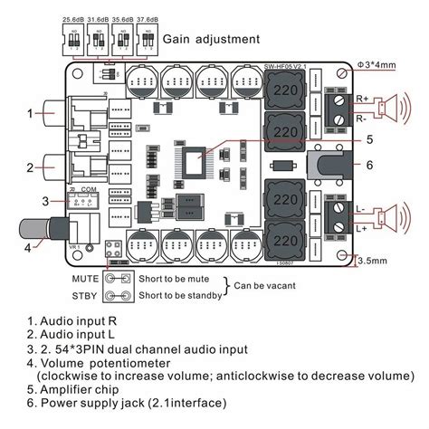 Tda W W Dual Channel Class D Audio Amplifier Board At Rs Piece In Chennai