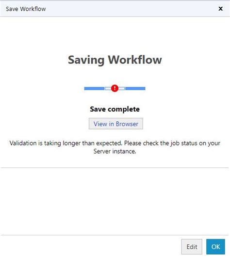 validation is taking longer than expected error alteryx community