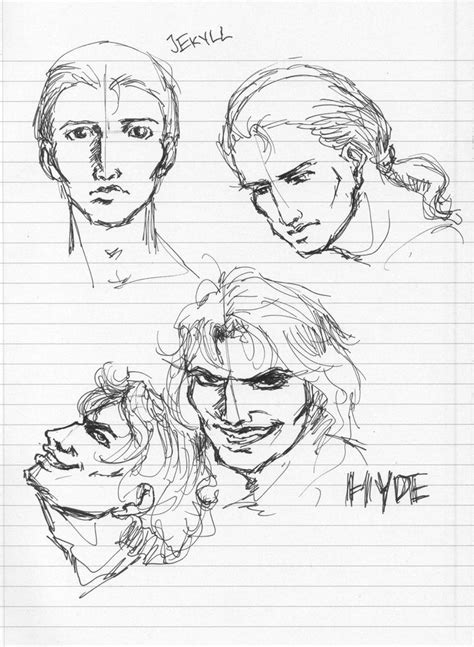 Jekyll And Hyde Sketch By Ccrask On Deviantart