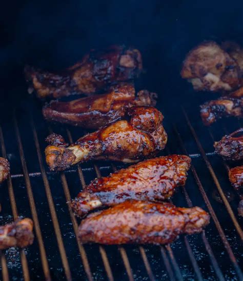 Pellet Grill Smoked Turkey Wing Recipe Grilling 24x7