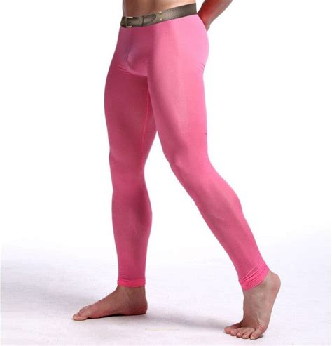Mens Warm Silk Stretch Yoga Pants Allrj Yoga Pants Yoga Pants Men