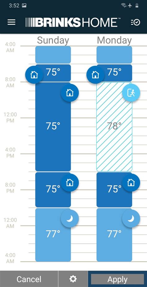 Configure Thermostat Schedules