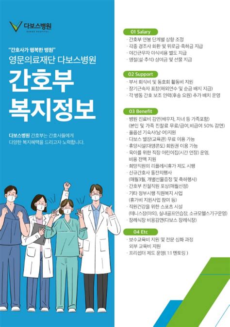 취업공지 2025년 용인다보스병원 신규간호사 채용공고 101~1031 간호학과