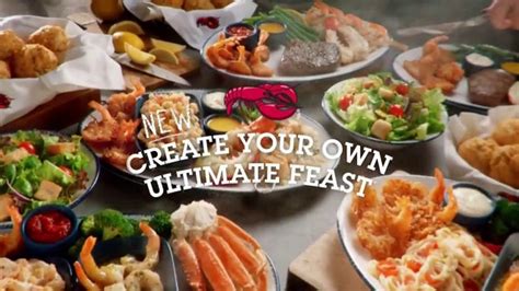 Red Lobster Create Your Own Ultimate Feast Tv Spot Get Your Feast On