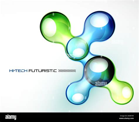 Abstract Hi Tech Futuristic Vector Background Stock Vector Image And Art Alamy