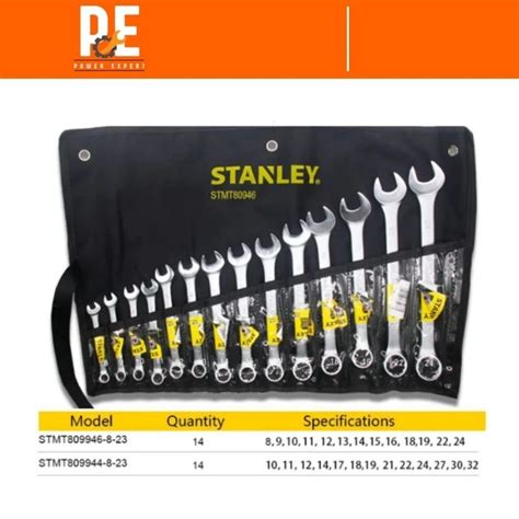 Stanley 14pc Combination Spanner Stmt80944 8 Set 8mm To 32mm Shopee