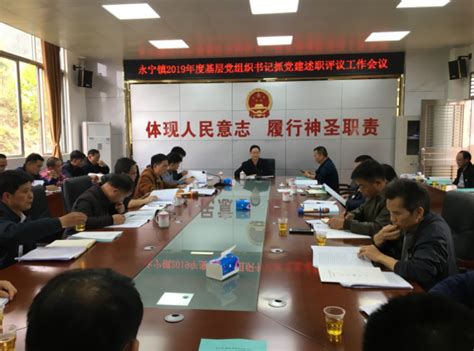 永宁镇：召开2019年度基层党组织书记抓党建述职评议工作会议 阳春市人民政府门户网站