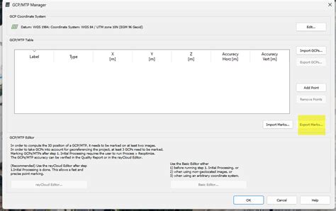 Copy GCPs To A New Project PIX Dmapper Questions Troubleshooting Pix D Community