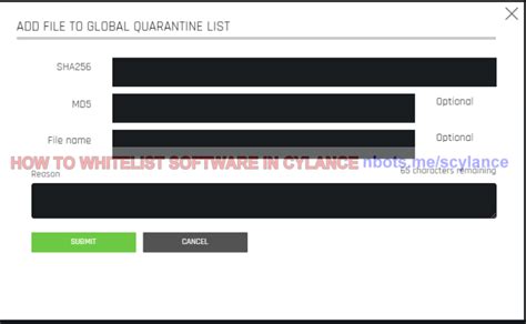 Cylance Antivirus False Positive How To Set Filefolder Exclusions In Cylance Antivirus