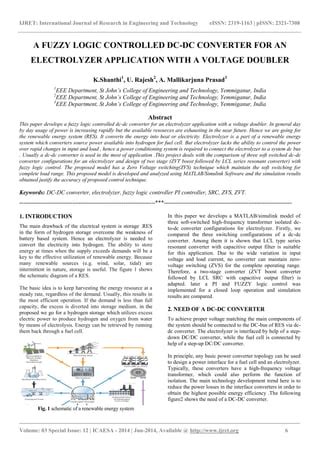 A fuzzy logic controlled dc dc converter for an | PDF | Consumer Electronics | Technology ...