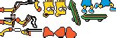 Bart The Simpsons Arcade Java Mobile The Spriters Resource