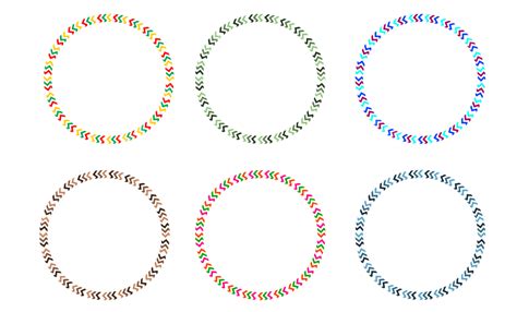 동그라미 추상적 인 벡터 9 서클 요약 벡터 Png 일러스트 및 Psd 이미지 무료 다운로드 Pngtree